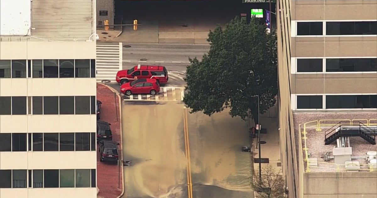 Crews Working To Repair Downtown Water Main Break; Access To Federal ...