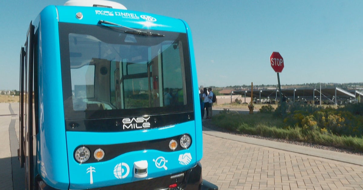 NREL Launches Driverless Shuttle Service On Golden Campus - CBS Colorado