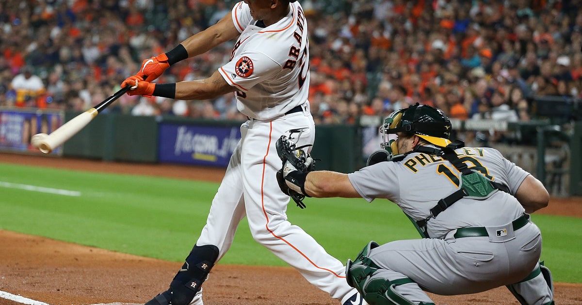 Astros Hit MLB-Record 6 HRs In 2 Innings, Beat A's 15-0 - CBS Sacramento