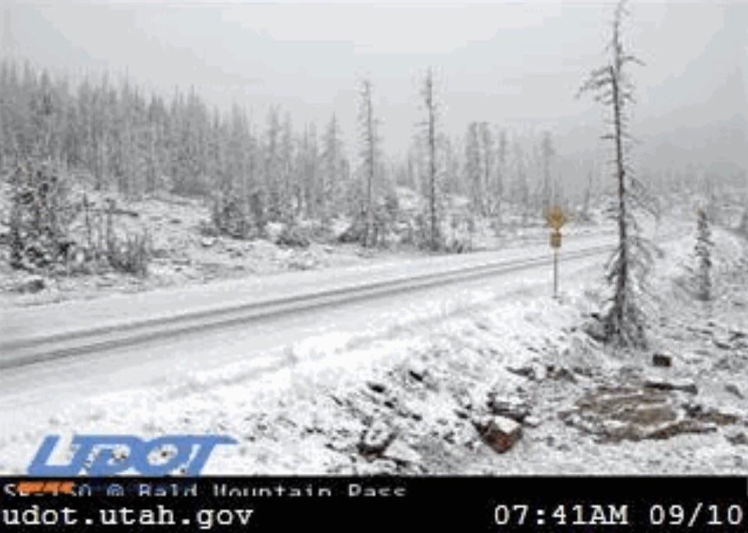 Colorado's first snow: First snow dusting of the season falls on ...