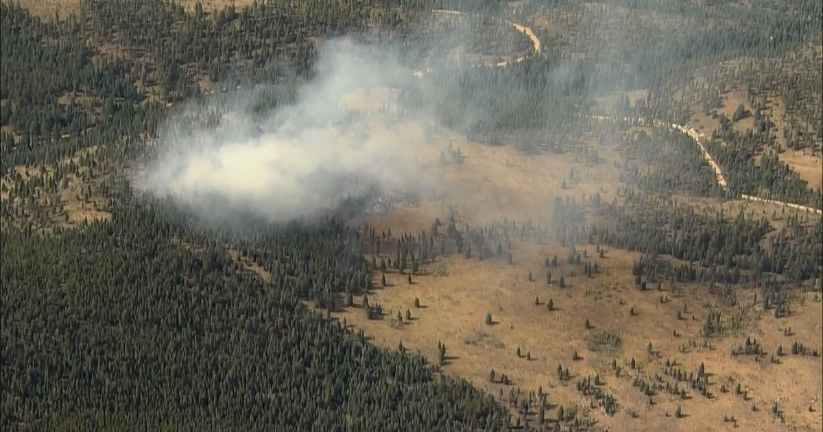 Crews Gain Containment On 64A Fire Burning Near Bailey - CBS Colorado