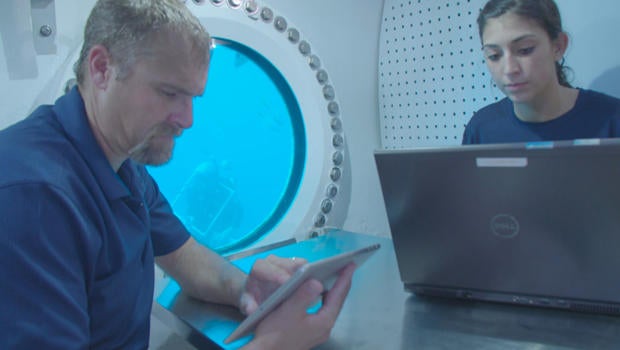 Eye on Earth: Studying Earth's climate by living under the sea - CBS News