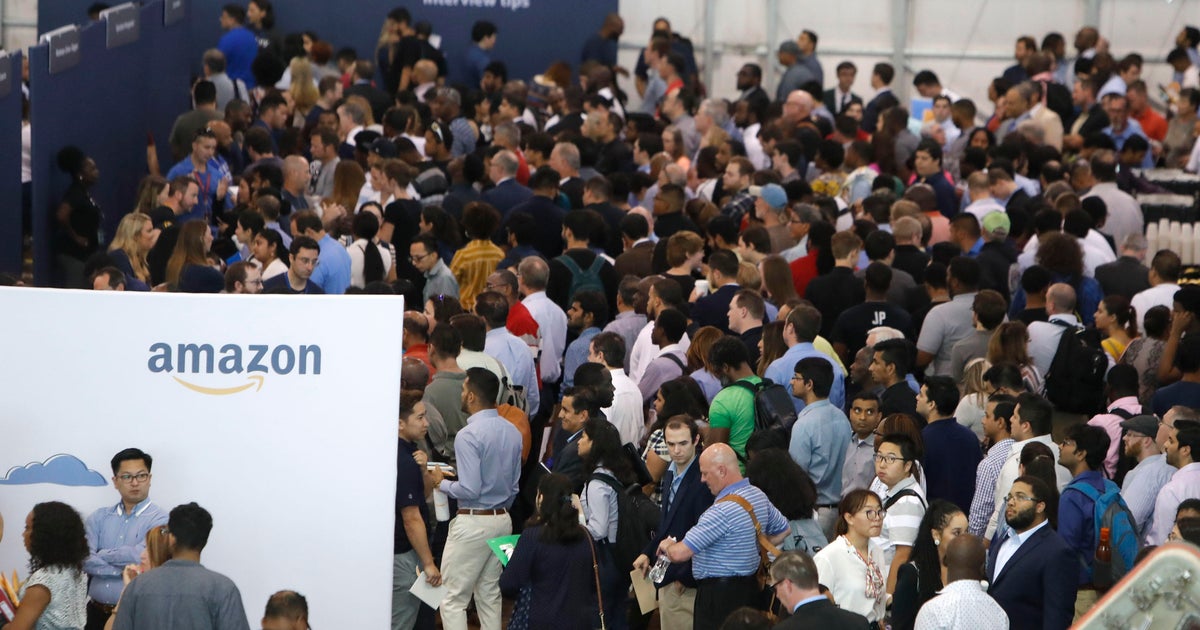 200,000 people applied for jobs at Amazon in a single week - CBS News