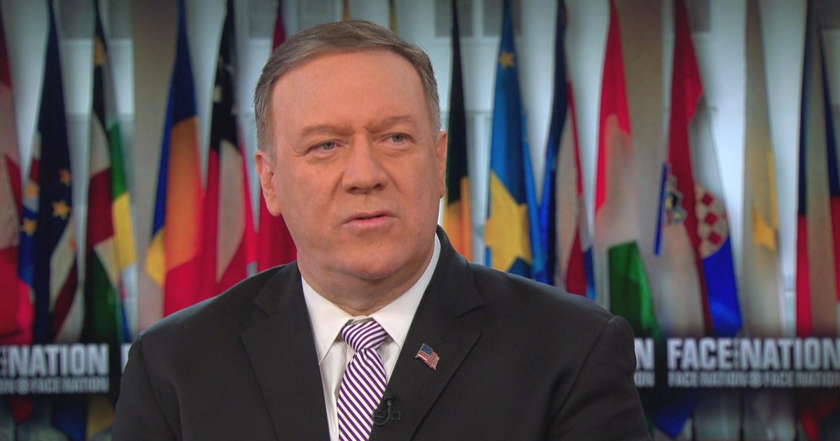Transcript: Secretary of State Mike Pompeo on "Face the Nation ...