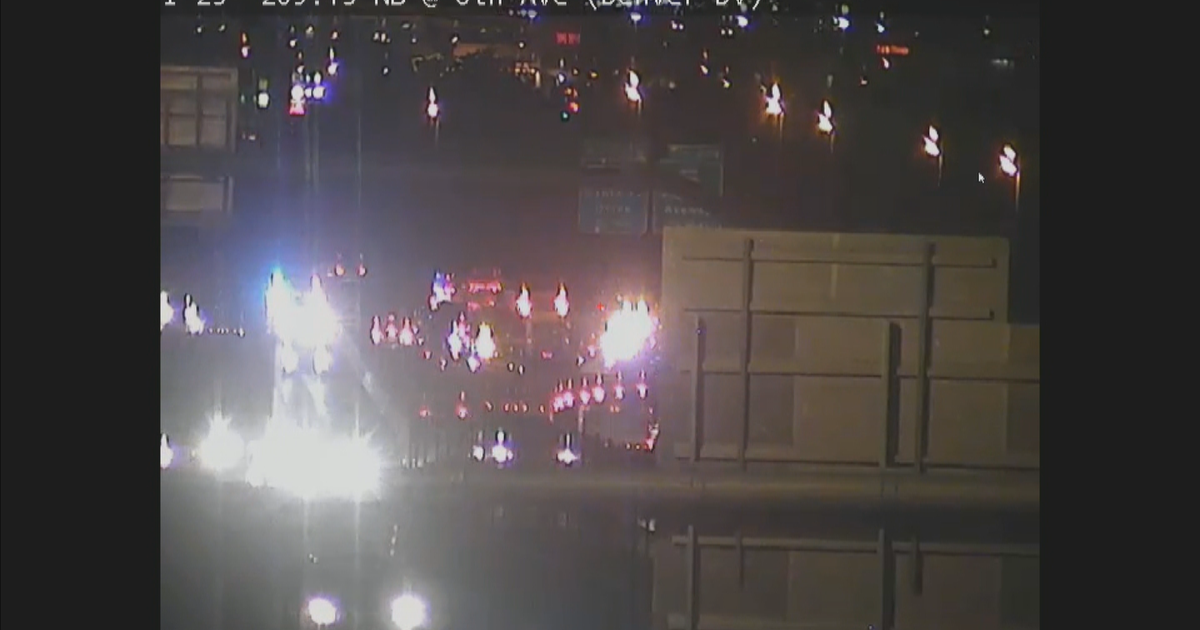 I-25 Reopened After 9-Vehicle Crash - CBS Colorado