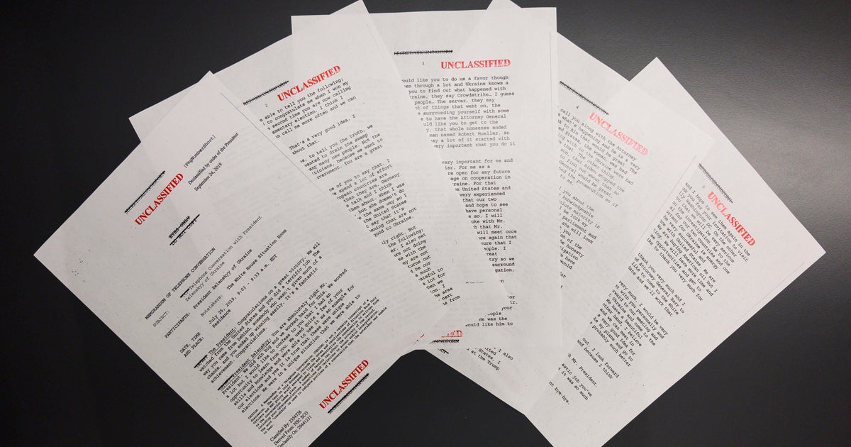 Trump transcript: Why memo of President Donald Trump's Ukraine call ...