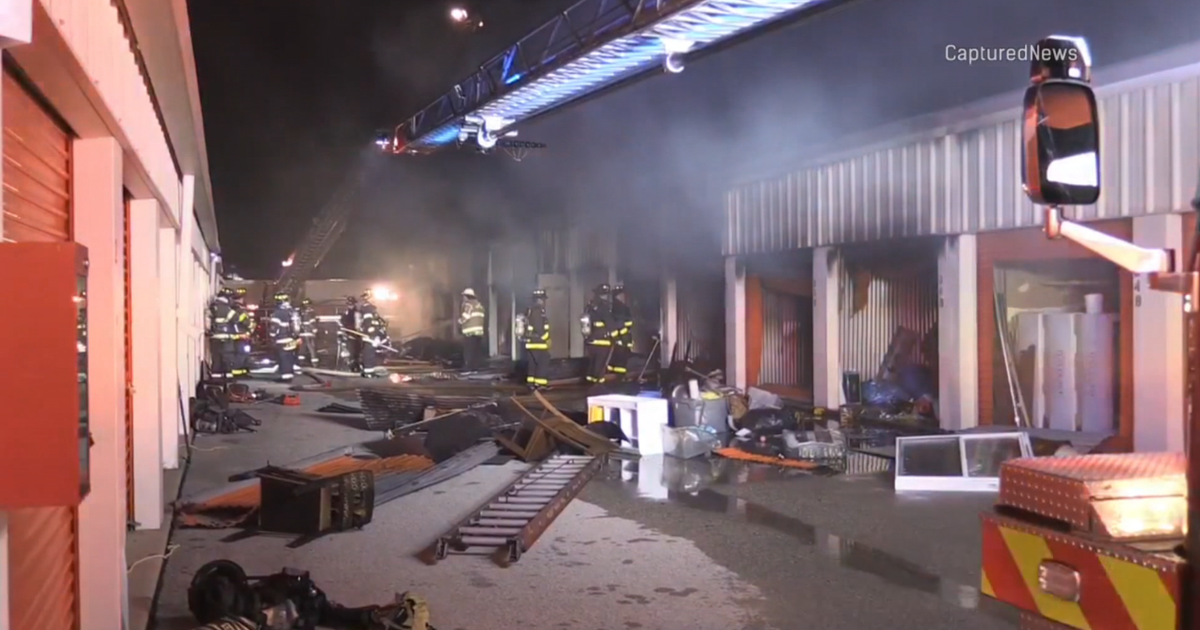 50 Public Storage Units Damaged In Schiller Park Fire - CBS Chicago