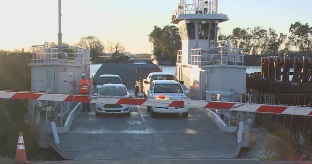 State Route 84 Real McCoy Ferry Closed Due To Structural Failure - CBS ...