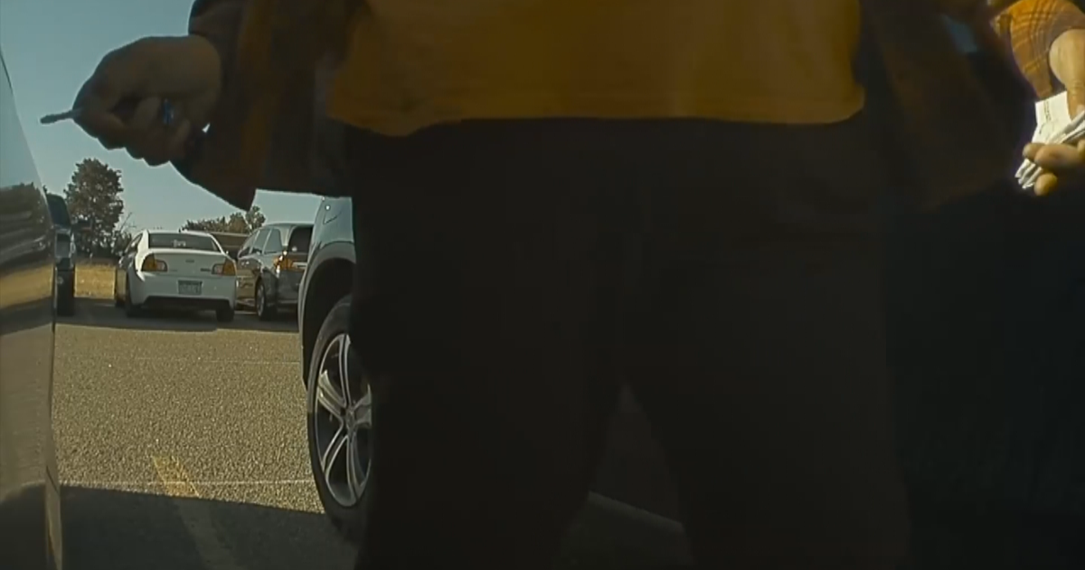 Another Tesla Is Keyed And Owner Shares Video With Police - CBS Colorado