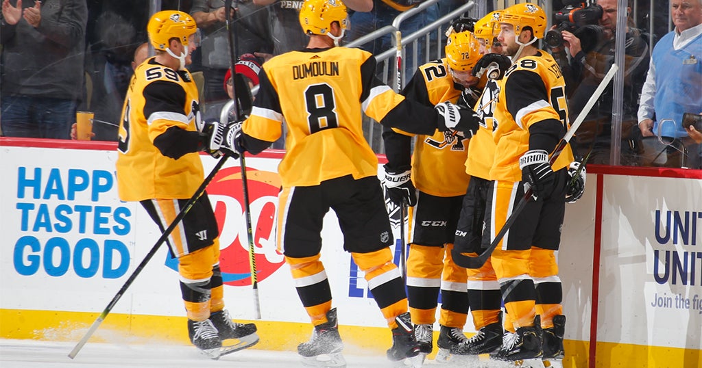 Jared McCann's Three-Point Night Gives Penguins 7-2 Win Over Columbus ...