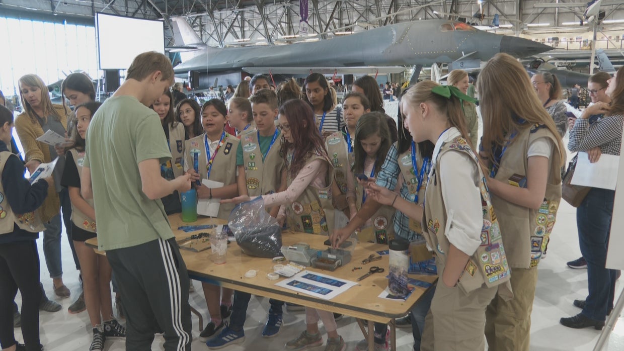Girl Scouts Join Lockheed Martin Volunteers To Earn Space Science ...