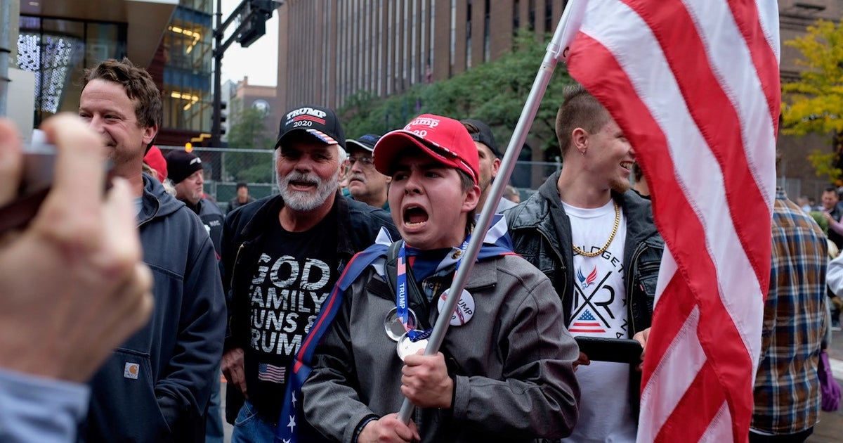 Trump Holds Rally In Downtown Minneapolis