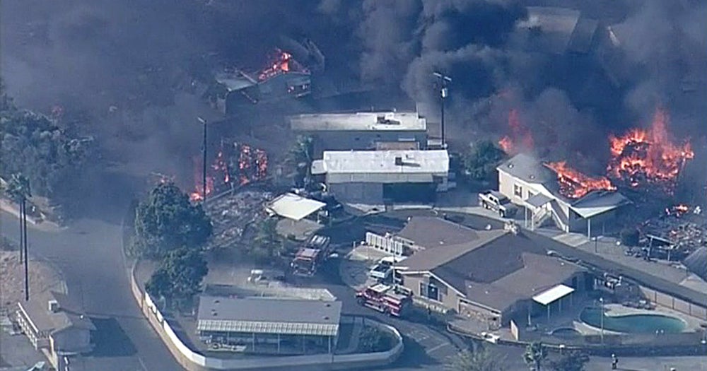 Sandalwood Fire In Calimesa 100 Percent Contained, 1,011 Acres Burned ...