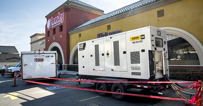 Backup Generators Raise Concerns Over Air Pollution During Power ...