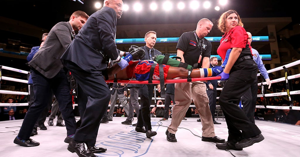 Boxer From Long Island Hospitalized After Vicious KO - CBS New York