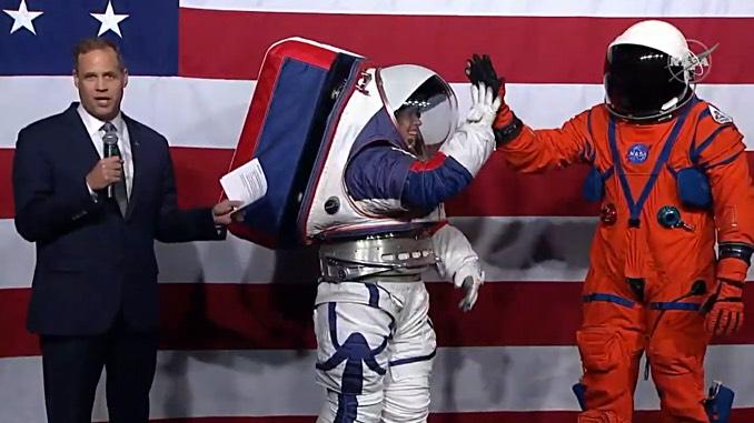 NASA: New spacesuits for Artemis moon landing program unveiled today have high-tech features ...