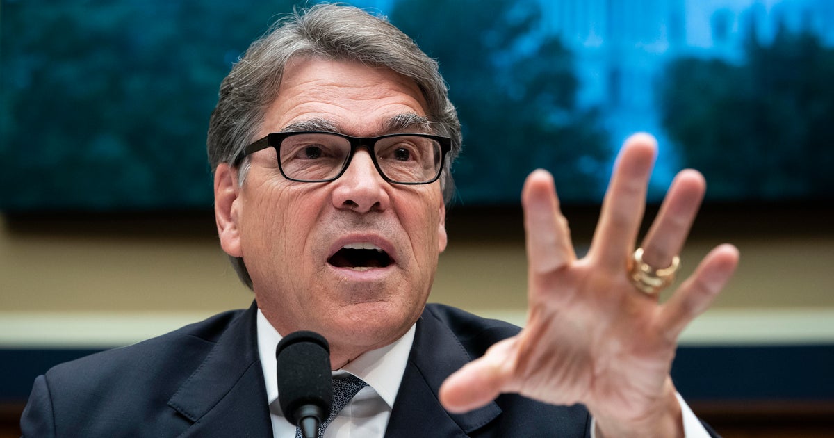 Rick Perry told Trump God chose him to carry out God's plan - CBS News