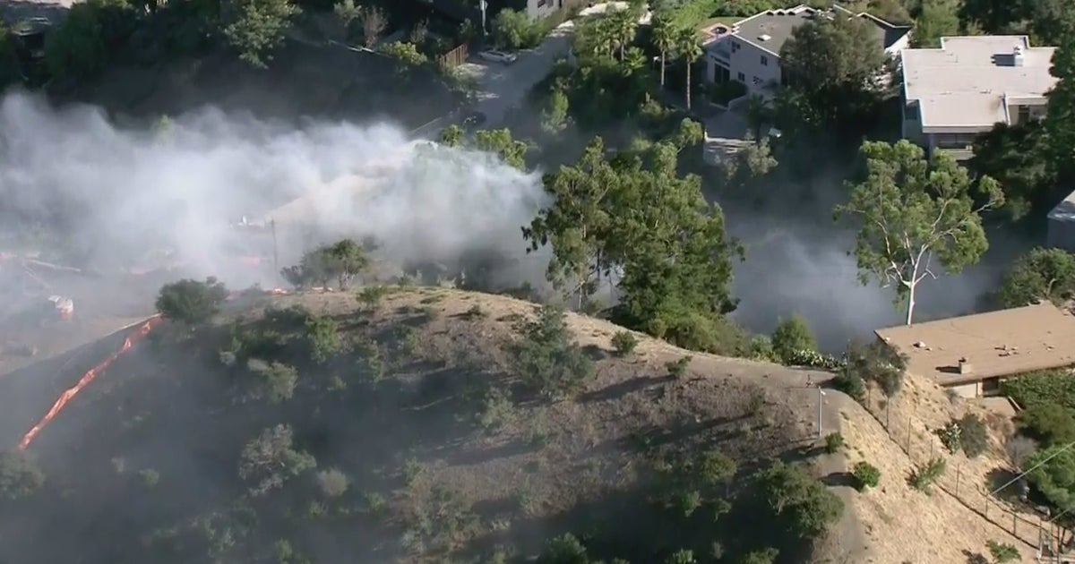 Crews Quickly Knock Down Brush Fire In Brentwood Amid Heat, Wind ...