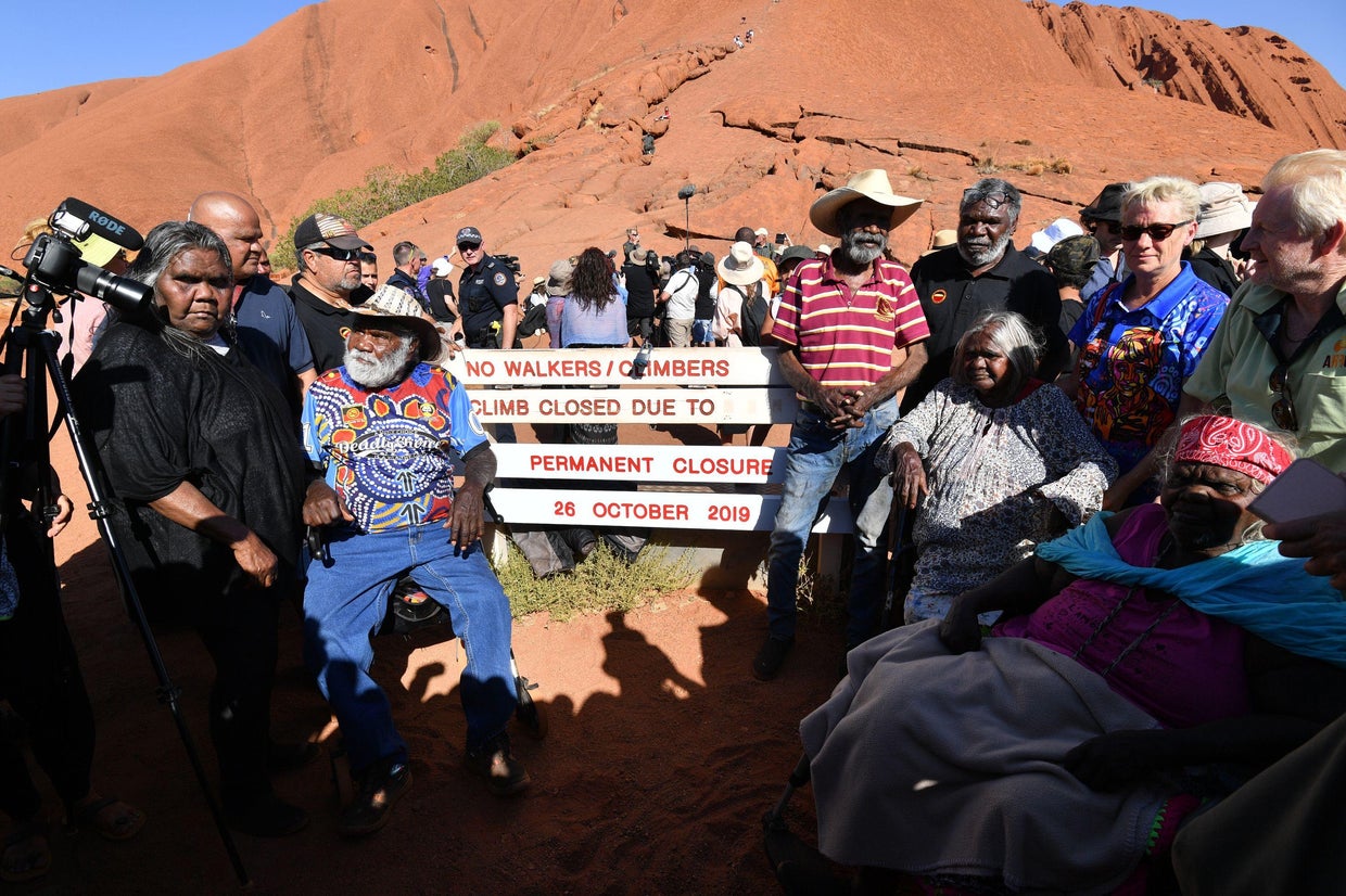 Uluru climbed legally for last time today in Australia right before ...