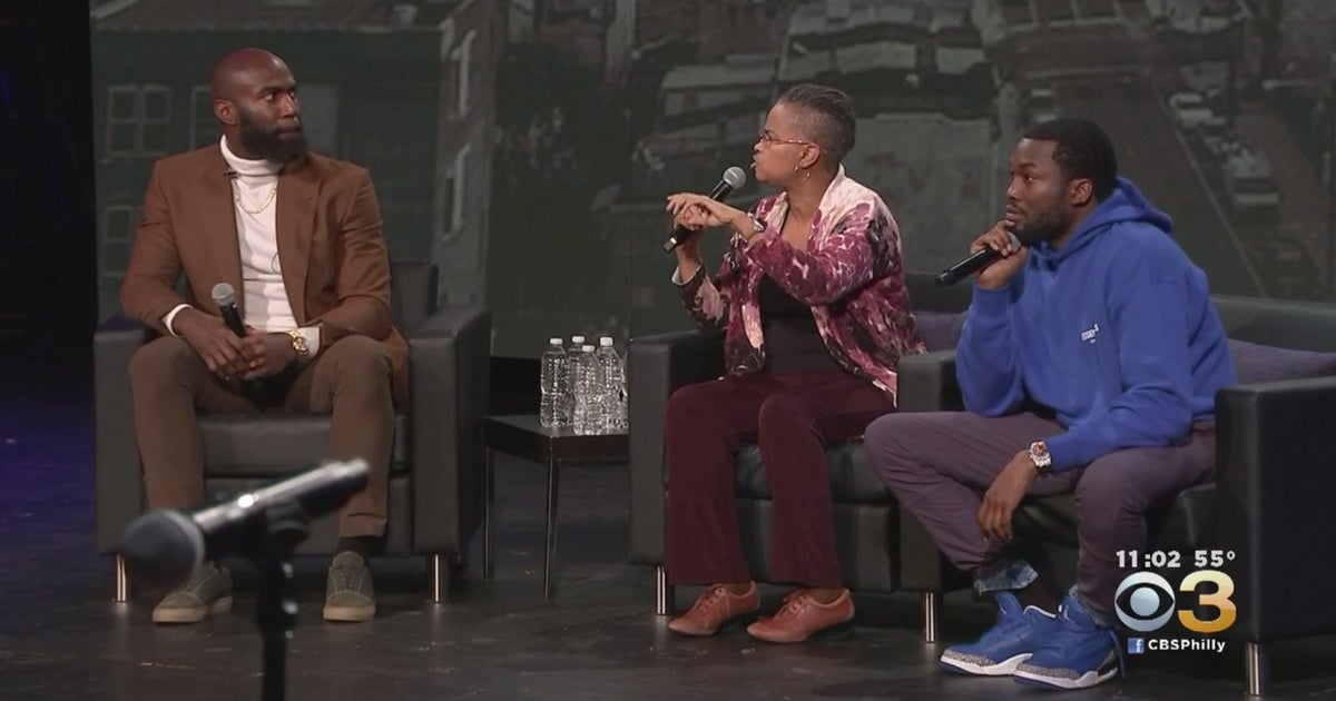 Eagles' Malcolm Jenkins, Rapper Meek Mill Take Part In Town Hall ...