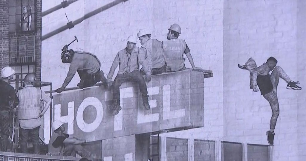 NYC Welcomes The Massive Mural Work Of Artist JR - CBS New York