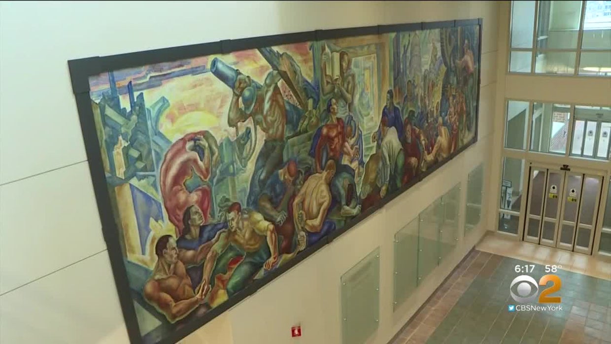 Mural By Depression-Era Master Artist Resurrected From The Trash To ...