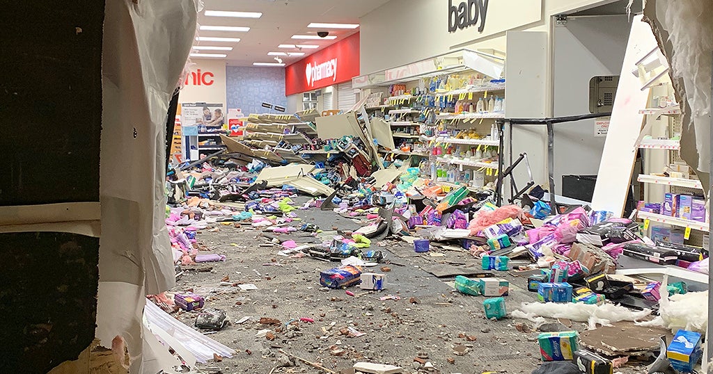 Driver Dead After Car Crashes Deep Inside CVS In Beverly - CBS Boston