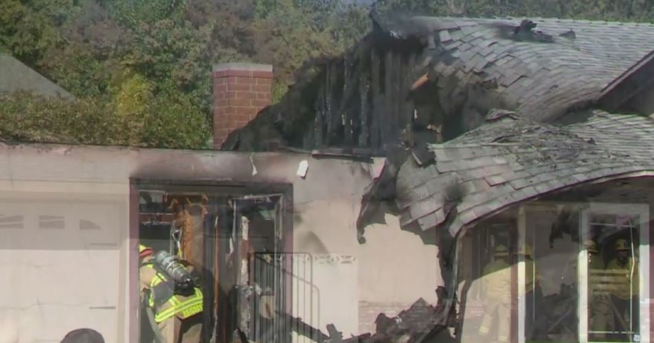 Pilot Killed After Small Plane Crashes Into House In Upland, Sparks ...