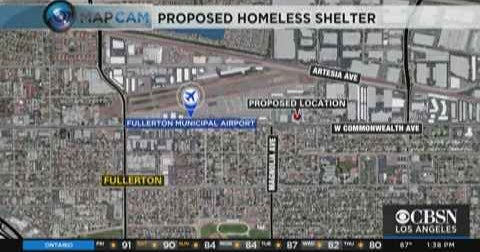 Fullerton Approves $500,000 For Homeless Shelter - CBS Los Angeles