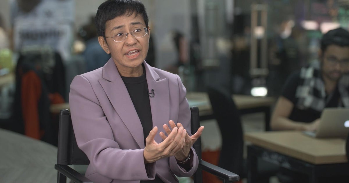 Rappler news CEO Maria Ressa: The 60 Minutes Interview - CBS News