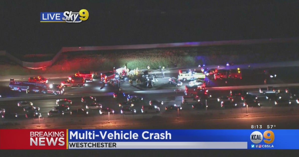 Man Critically Injured After Multi-Vehicle Crash In Westchester - CBS ...