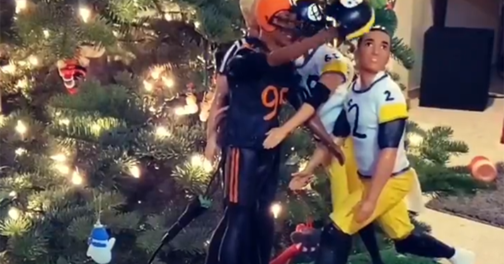 Washington Couple Creates Pittsburgh Steelers-Cleveland Browns Brawl ...