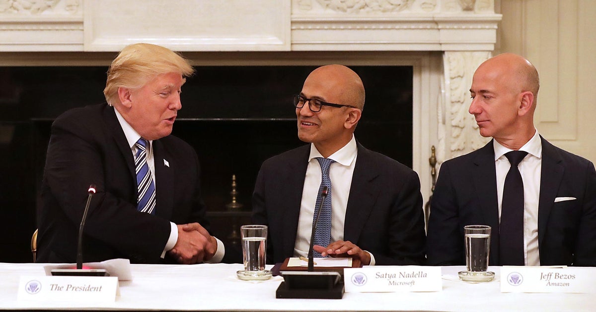 Amazon claims President Trump pressured DoD to award Microsoft cloud ...