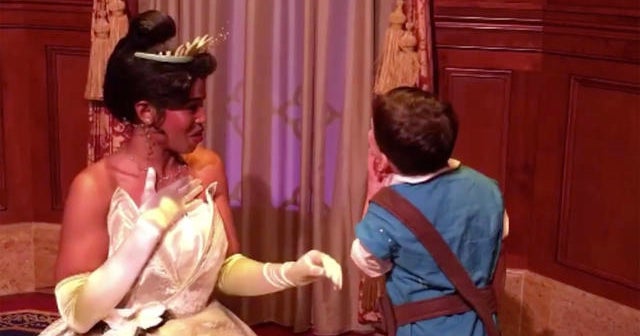 Boy with autism, at first apprehensive at Disney World, opens up with ...