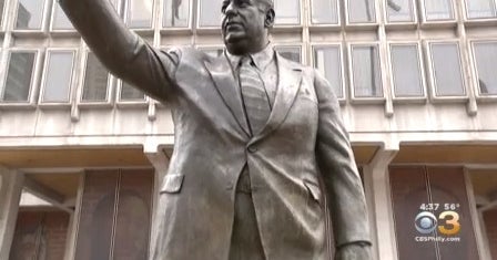 Frank Rizzo Statue Vandalized For Second Time This Week After Person Throw Oodles Of Noodles ...