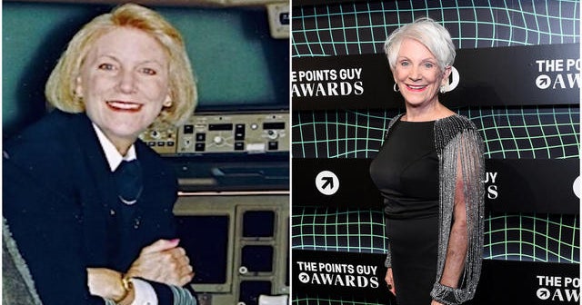 Pioneering female airline captain honored - CBS News