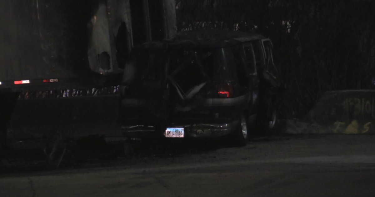 Driver Killed In Fiery Crash At Loading Dock Of Cardiss Collins Post ...