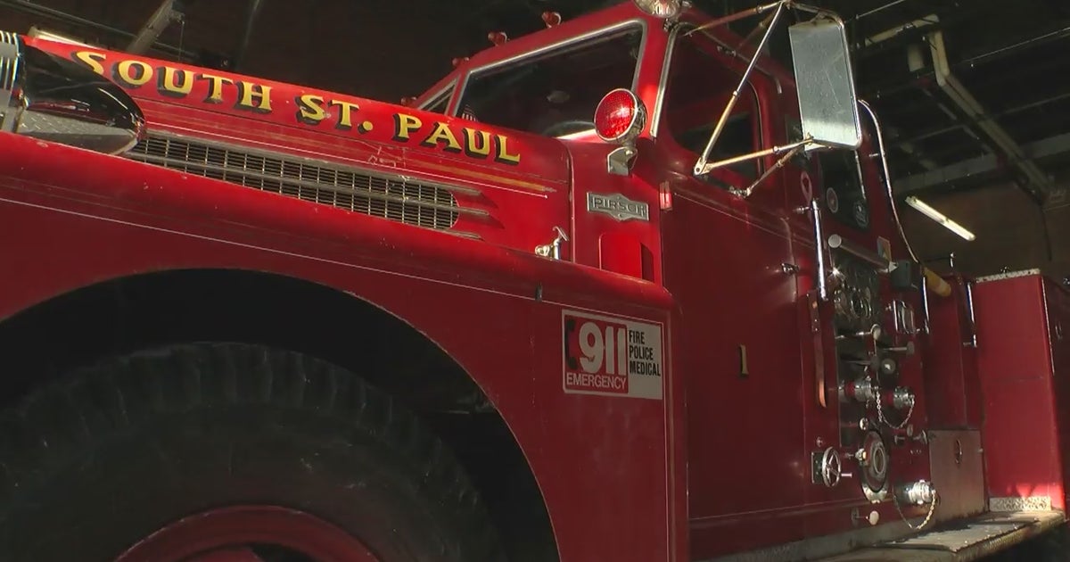 Finding Minnesota: Vintage South St. Paul Fire Truck - CBS Minnesota