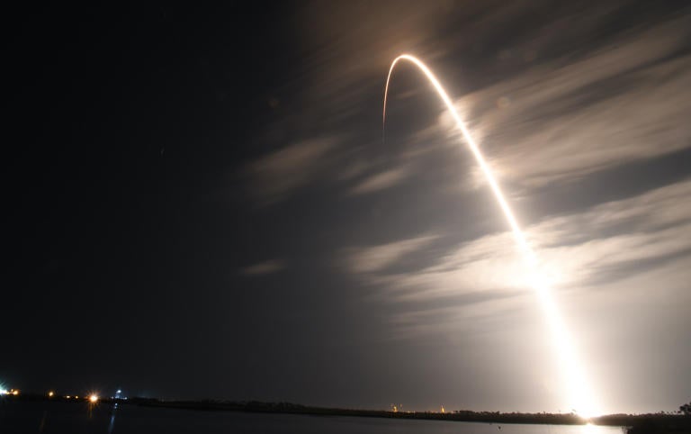 SpaceX launch today: Falcon 9 rocket launches with communications ...