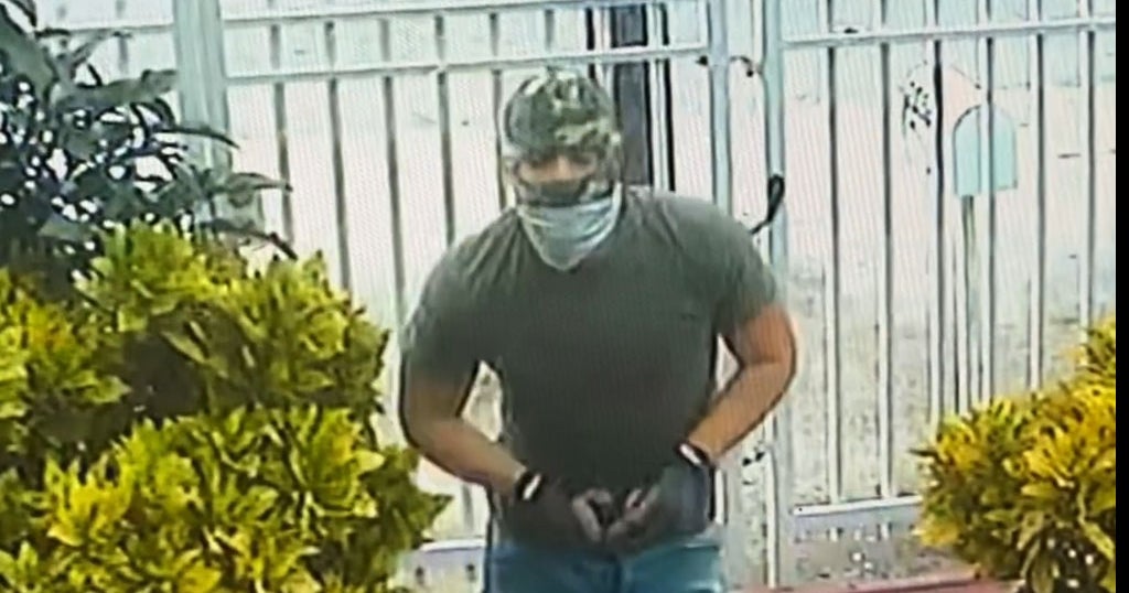 Knife-Wielding, Camo-Mask Wearing Home Invader Caught On Video In Miami ...