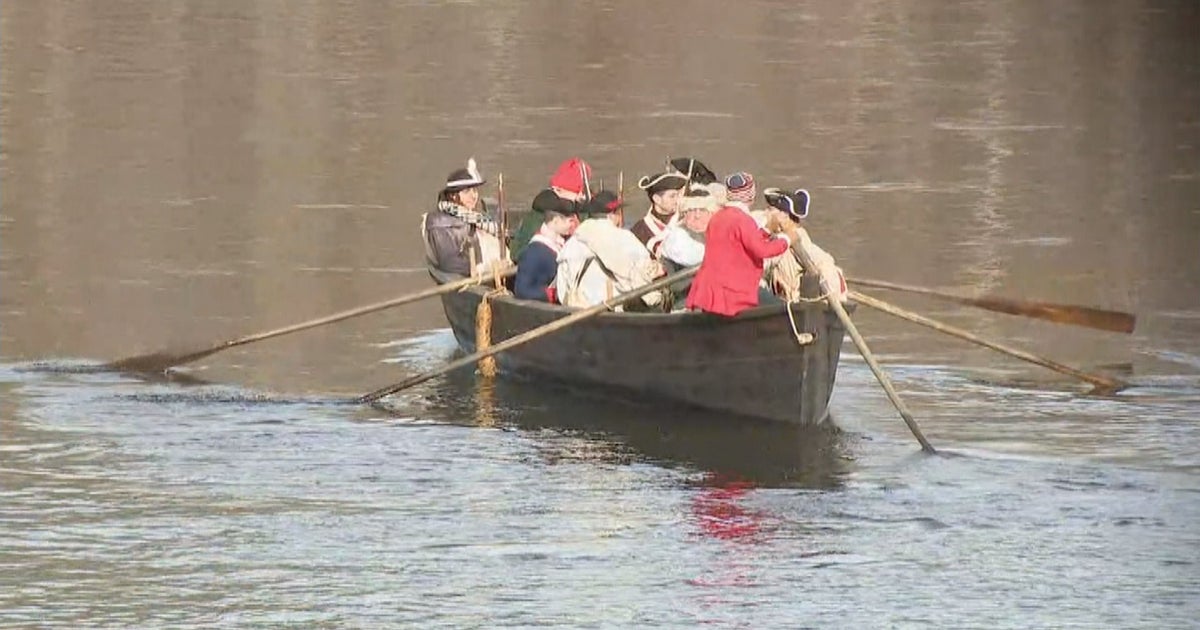 Thousands Gather For Annual Reenactment Of George Washington's Crossing ...
