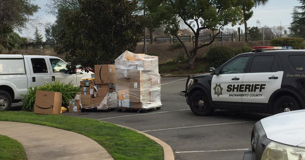 Two Pallets Full Of Amazon Packages Found Abandoned In Sacramento ...