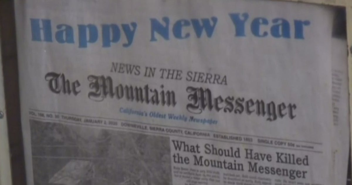 California's Oldest Weekly Newspaper Saved From Folding - CBS Sacramento