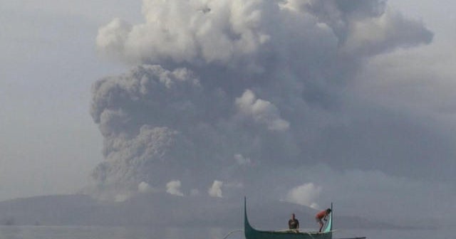 World View: Philippines volcano begins to spew lava and more - CBS News