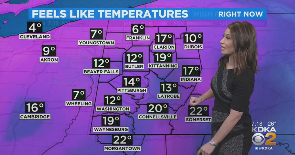 Pittsburgh Weather: Temperatures To Drop Throughout The Day - CBS ...