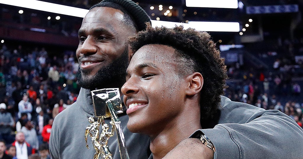 LeBron James In Springfield To Watch Son Monday Afternoon, Will ...