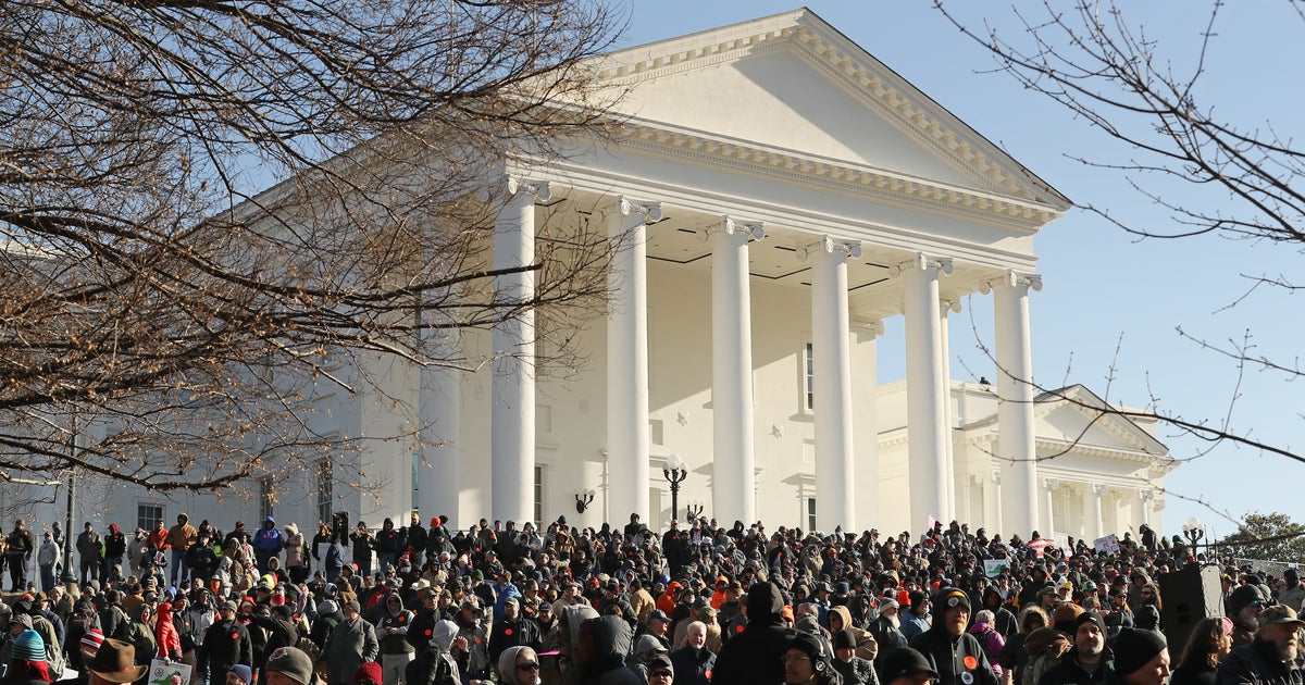 Pro-Gun Rally By Thousands In Virginia Ends Peacefully - CBS Baltimore