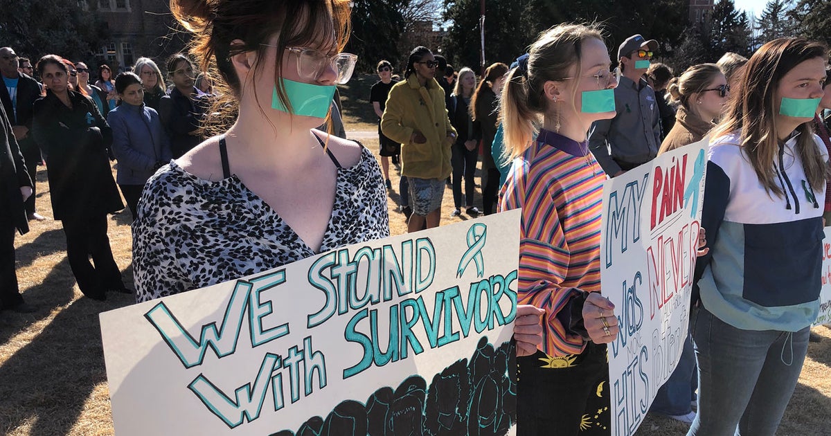 'Silent Protest' At DU Puts Spotlight On Gender-Based Violence - CBS ...