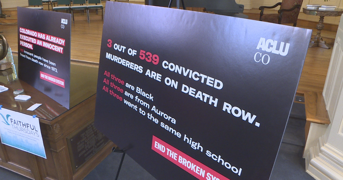 Faith Leaders Call For End To Death Penalty In Colorado - CBS Colorado