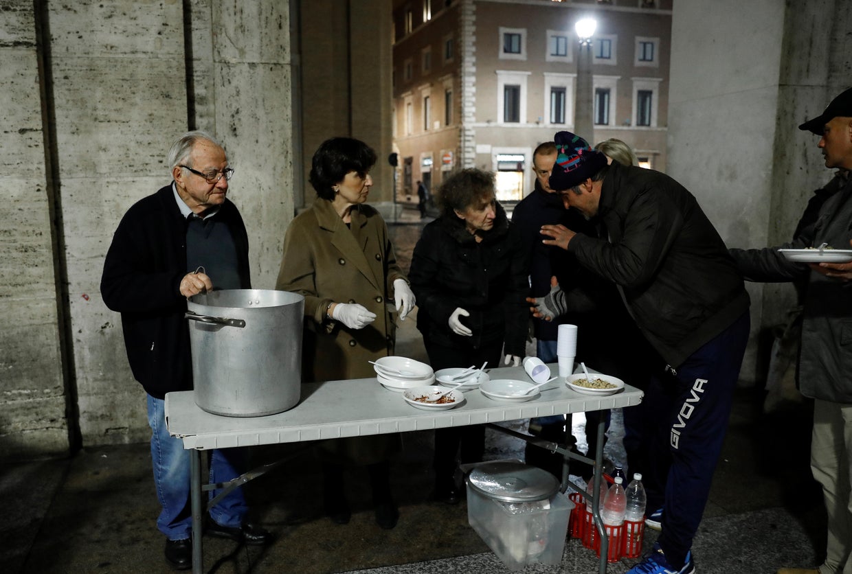 Chef of the poor: 90-year-old Dino Impagliazzo has cooked thousands of ...